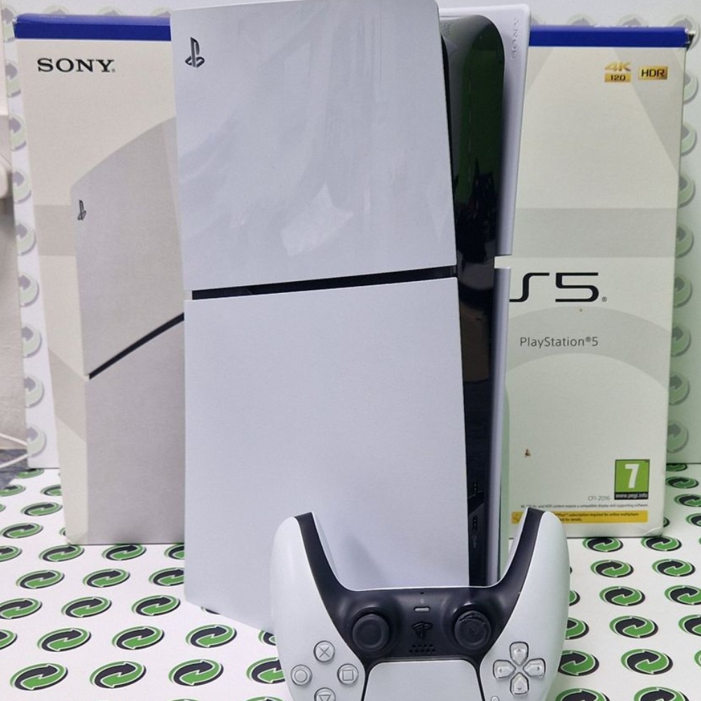 Pre-owned PS5 Slim Inc 1 Controller 1TB - Own4Less